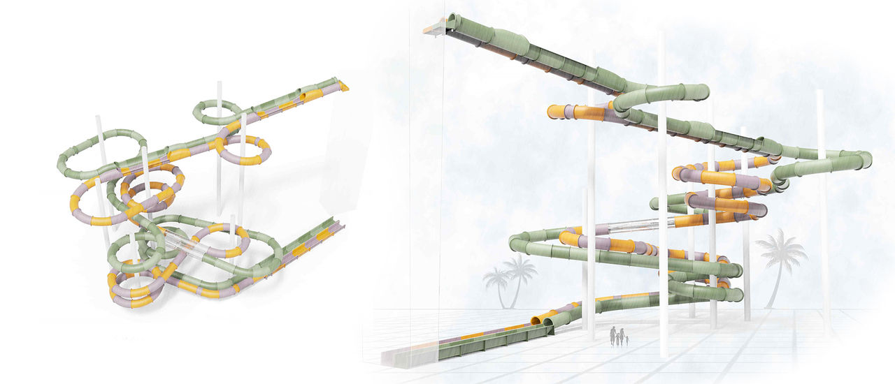 The days of the blue turbo slide at Tropical Islands are numbered ...